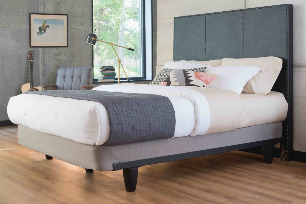 EnGauge™ Hybrid Bed Frame | Tool-Free Assembly & Bold Style ...